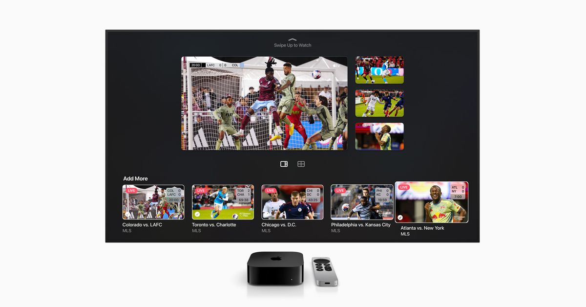 Apple TV finally gets multiview for live sports – Internewscast Journal Apple TV finally gets multiview for live sports – Internewscast Journal