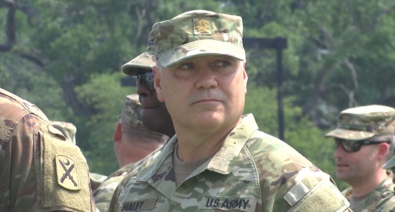 Nikki Haley Sends Husband Off At National Guard Deployment Ceremony