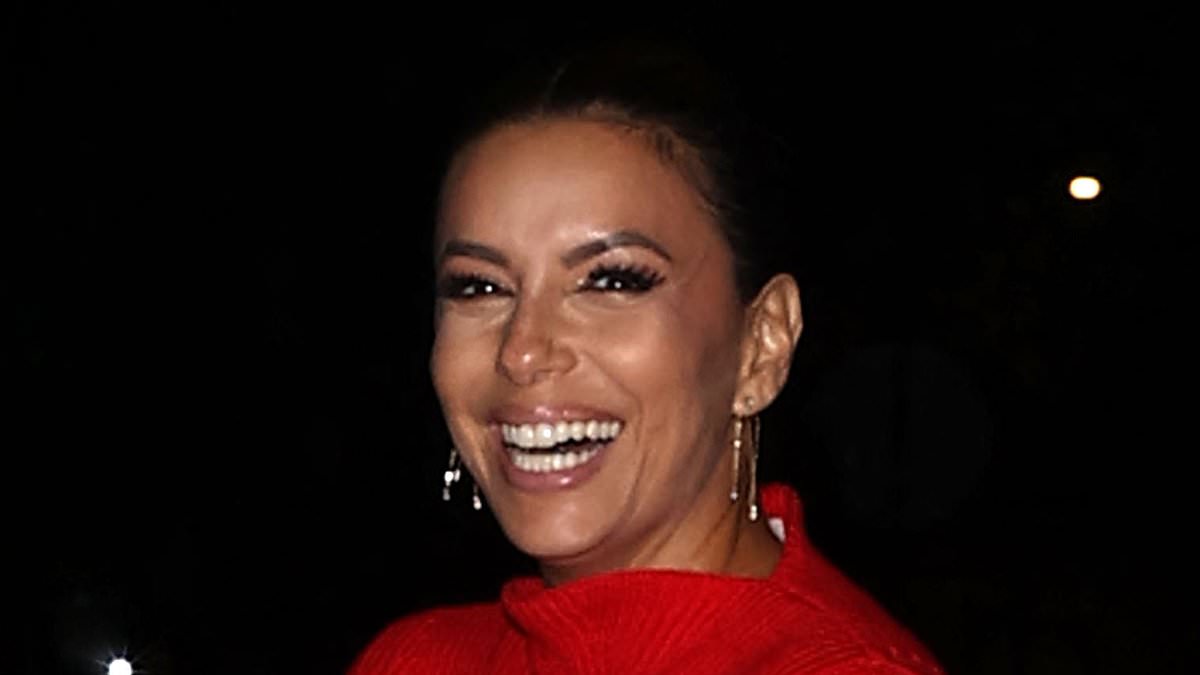 Eva Longoria Holds Hands With Her Son Santiago Five As The Duo Grab