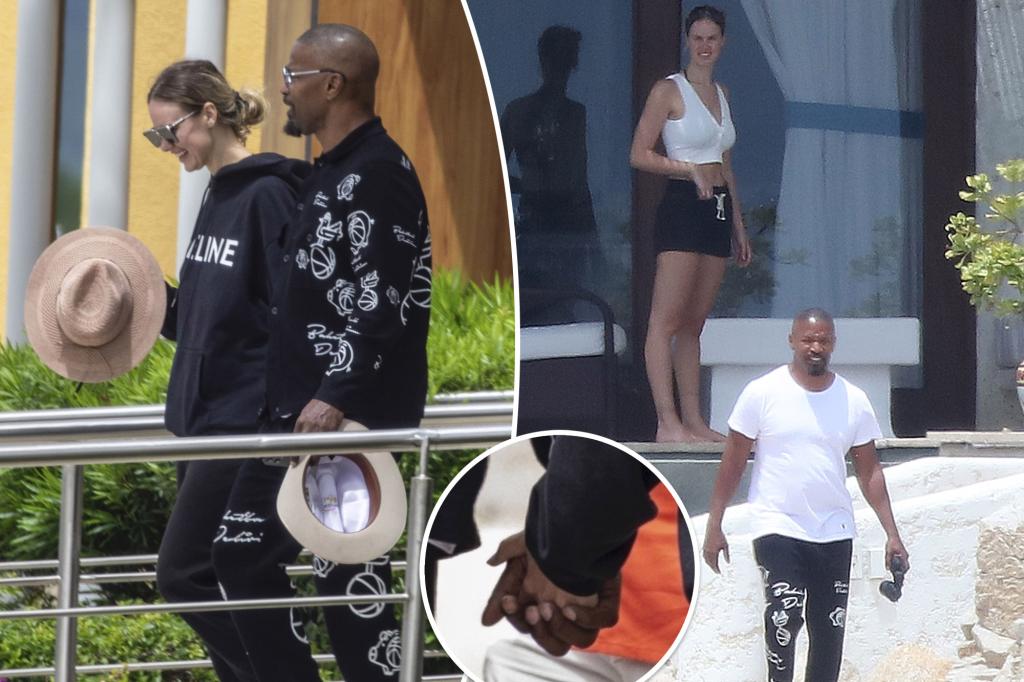 Jamie Foxx Holds Hands With Girlfriend During Cabo Vacation Months