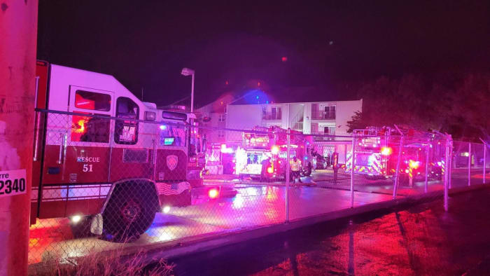 Firefighters Were Alerted By The Smell Of Smoke At An Apartment Hours