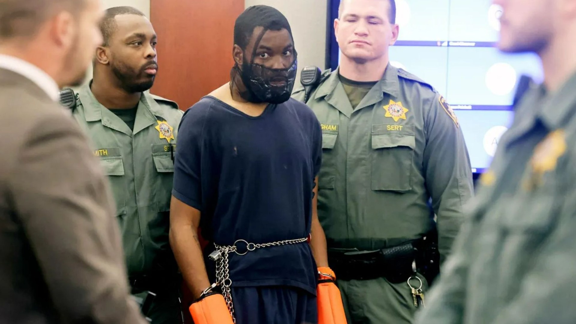 ‘Flying felon’ Deobra Redden who leapt over desk to attack judge ... ‘Flying felon’ Deobra Redden who leapt over desk to attack judge ...