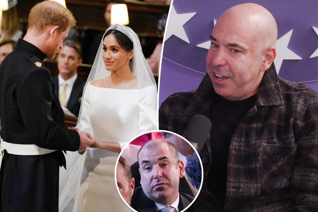 Meghan Markles Suits Co Star Claims Foul Smell At Wedding