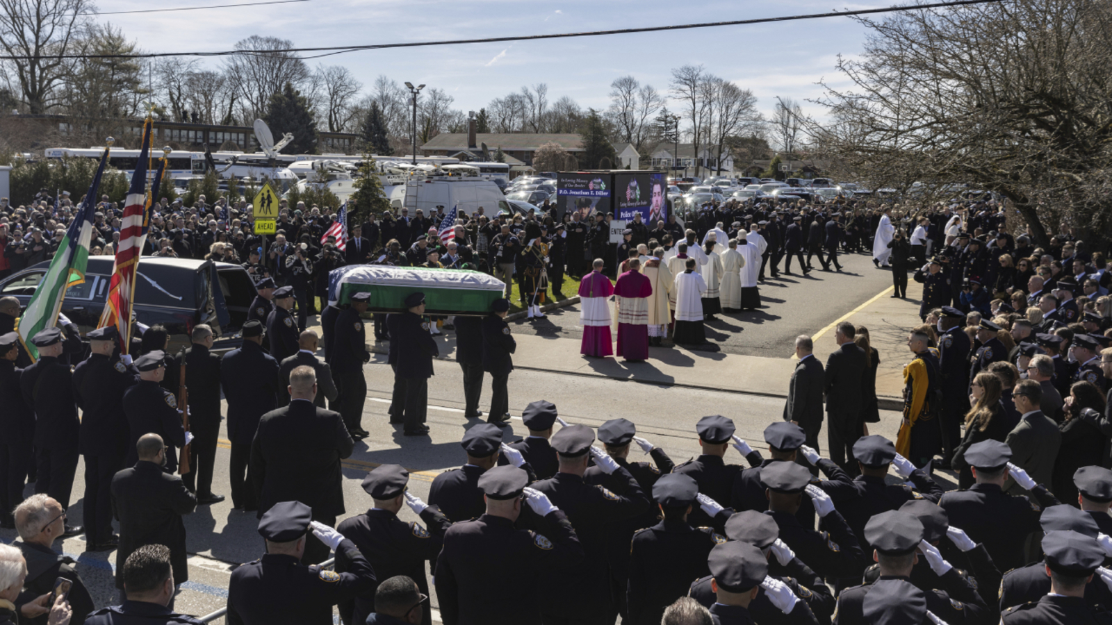 Slain NYPD Officer Jonathan Diller mourned by thousands at Long Island ... Slain NYPD Officer Jonathan Diller mourned by thousands at Long Island ...