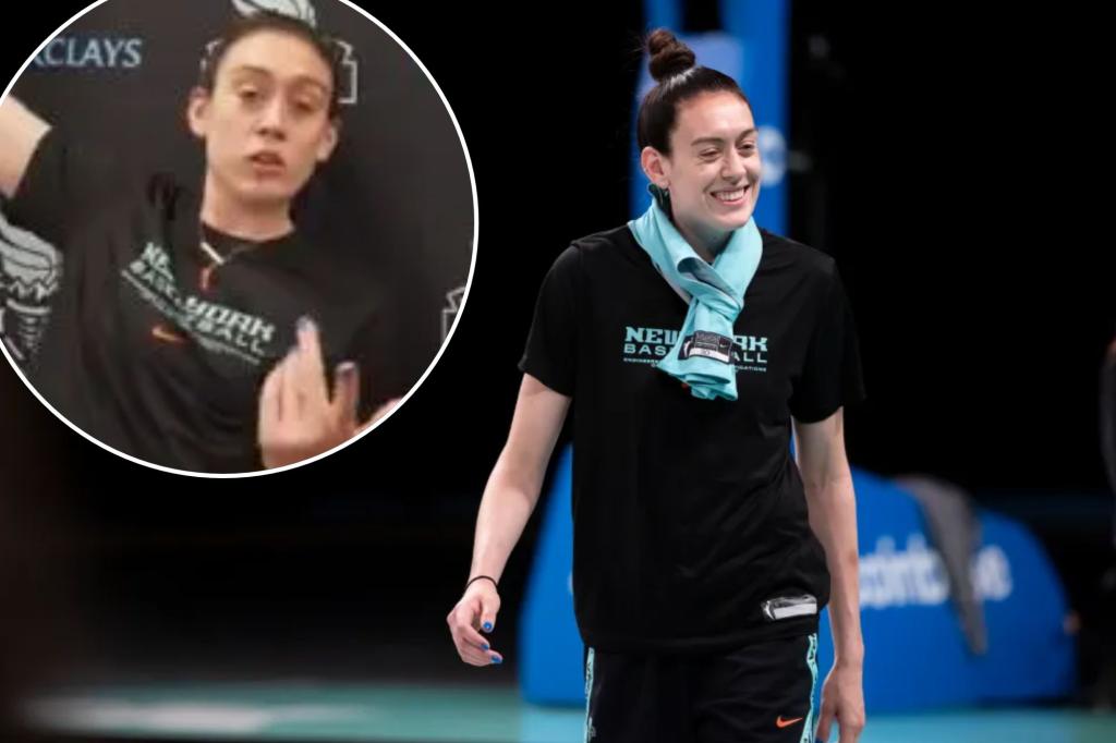 Breanna Stewart reacts humorously to WNBA charter announcement ... Breanna Stewart reacts humorously to WNBA charter announcement ...