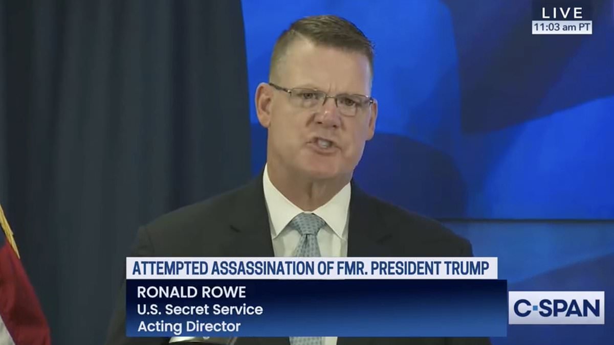 Acting Secret Service Director acknowledges additional failures in ... Acting Secret Service Director acknowledges additional failures in ...