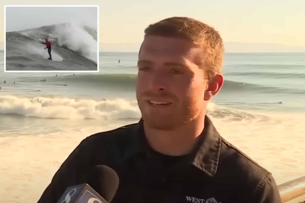 Witness a California surfer conquer a colossal 108-foot wave ...