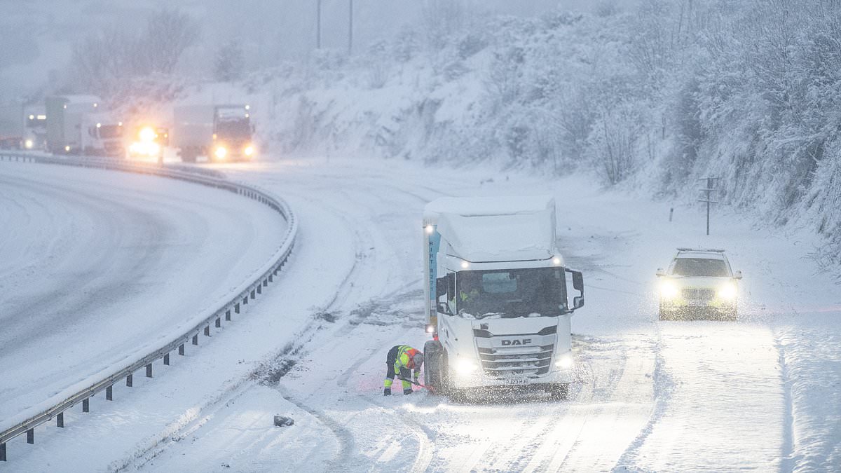 Winter travel disruptions: Roads closed due to crashes, flights and ...