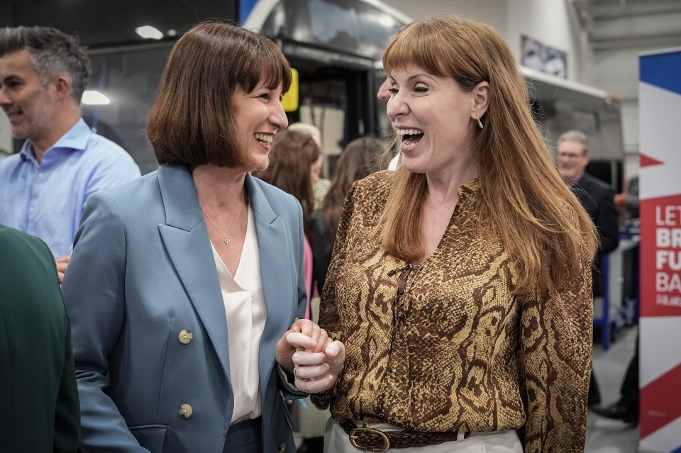 Angela Rayner and Rachel Reeves in Heated Disagreement Over Important ...