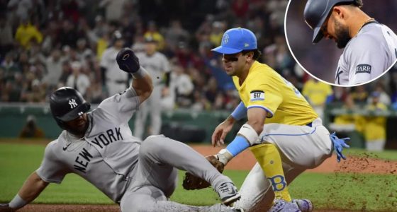 Jasson Dominguez's Costly Baserunning Error Hurts Yankees in Crucial ...