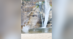 Close Call for Visitors as Stones Nearly Tumble Down at National ...