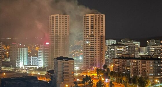 Tragic Blaze at 26-Story Apartment Block in Turkey Claims Three Lives ...