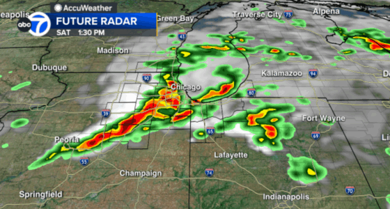 Flood Warning Issued for Cook and DuPage Counties: Saturday's Rain May ...