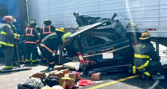 Tragic Incident: Trucker Makes Sudden U-Turn on Busy Highway, Resulting ...