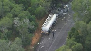 Tragic Fiery Crash Claims the Lives of Two Truck Drivers on Queensland ...