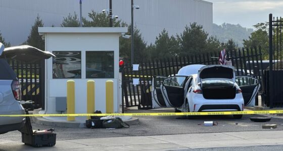 Arrest Made After Vehicle Crashes into FBI Building Gate in Pittsburgh ...
