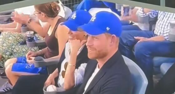 Meghan and Harry Receive Mixed Reactions from Crowd at Dodgers Stadium ...