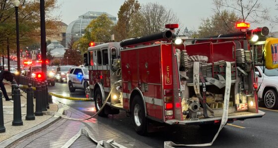 Blaze Disrupts US Capitol Trolley, Hospitalizing Two Officers: Latest ...