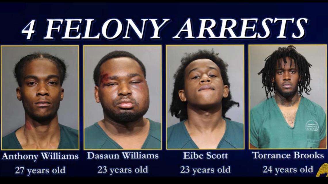 Jacksonville's JSO Gang Unit Busts Crime Ring: 4 Arrested, 22 Guns and ...