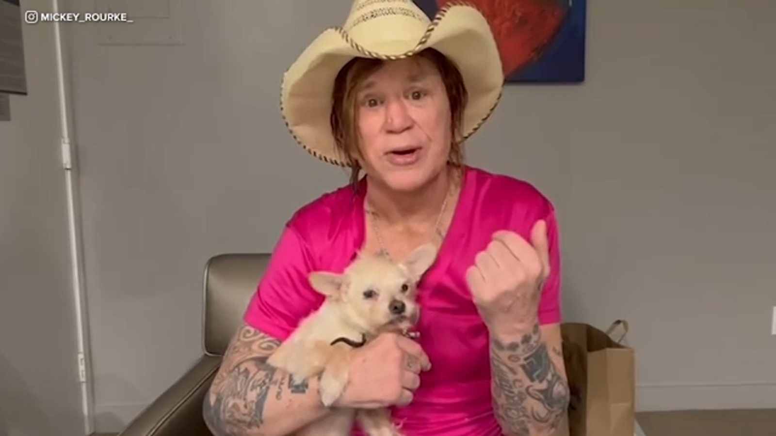 Mickey Rourke Clarifies GoFundMe Fundraiser: Urges Donors to Seek ...