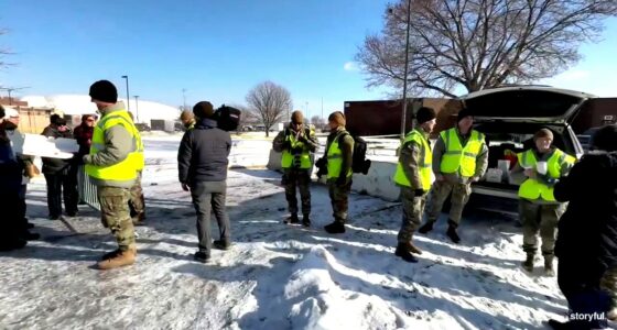 Heartwarming Gesture: Minnesota National Guard Supports Anti-ICE ...