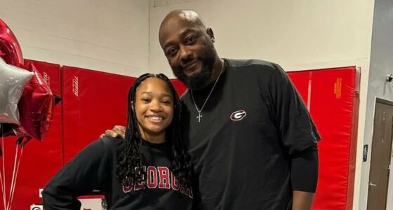 Former Steelers Coach Tomlin Shows Support at Daughter's Gymnastics ...