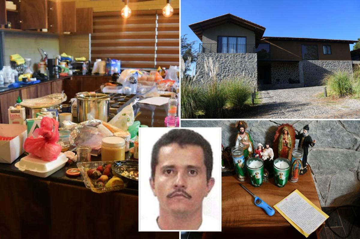 Exploring the Opulent Hideaway of Mexican Drug Lord 'El Mencho' in His ...