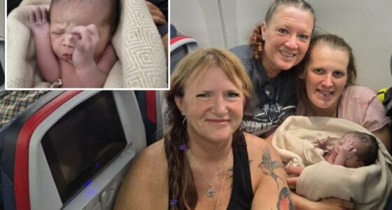 Miracle in the Sky: Passenger Delivers Baby Mid-Air on Delta Flight to ...