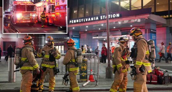 Amtrak Train Fire at Penn Station: Two Suffer Serious Injuries Amid ...