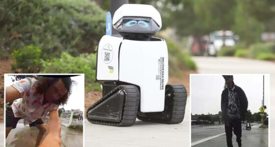 Police Search for Suspects After City Robots Vandalized and Doused in ...