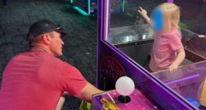 Brave Officer Saves Child Stuck in Claw Machine During Family Bowling ...
