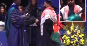 UC Berkeley Graduate Denied Diploma Onstage for Displaying Palestinian ...