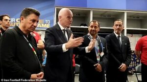 Inside Gianni Infantino’s Awkward Iran World Cup Locker Room Visit as ...