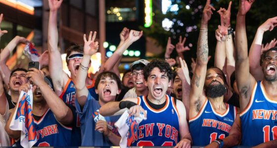 Knicks Fans Flood Streets in Massive Celebration of NBA Finals Victory ...