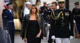 Melania Turns Heads in Black at White House UFC Event - Internewscast ...