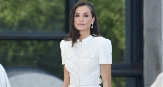 Queen Letizia Channels Princess of Wales with Elegant White Self ...