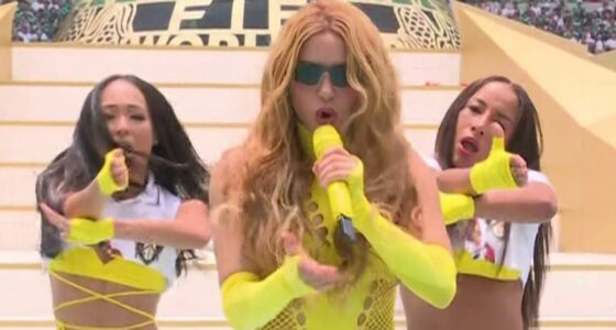 Shakira Launches World Cup with Star-Studded Ceremony Amid Turmoil in ...