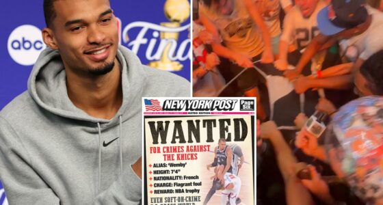Wembanyama Sparks Controversy in Knicks' First NBA Finals Home Game in ...